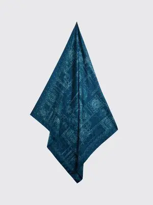 Momoni Nipponia Ethnic Print Silk Twill Square Scarf