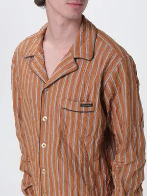 Dolce & Gabbana Striped Silk Blend Shirt