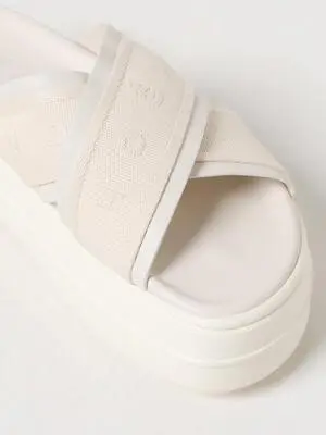Hogan Platform Sandals - White