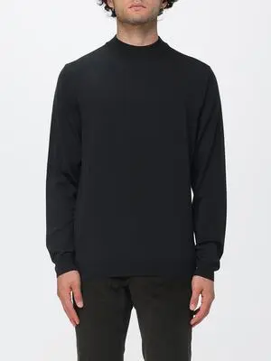 ZANONE Ribbed High Neck Pullover - Green