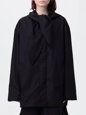 TOTEME Hooded Organic Cotton Jacket - Black