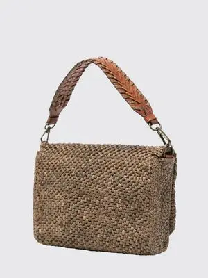 IBELIV Opera Raffia Bag - Brown