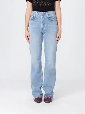 AGOLDE Leena Flared Cotton Denim Jeans
