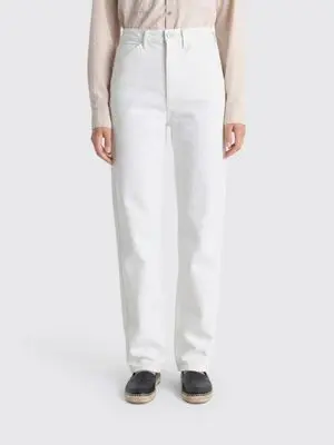 LEMAIRE Straight Jeans In Cotton Denim - Milk
