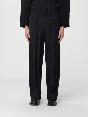 Issey Miyake Crepe Tailored Trousers - Black