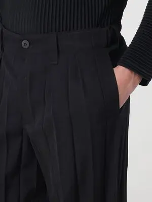 Issey Miyake Homme Plissé Tailored Crepe Pleated Trousers