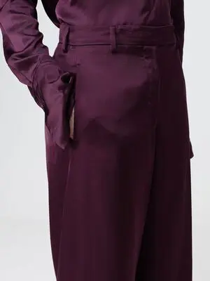 Dries Van Noten Satin Palazzo Trousers