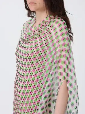 Dries Van Noten Asymmetric Printed Silk Dress
