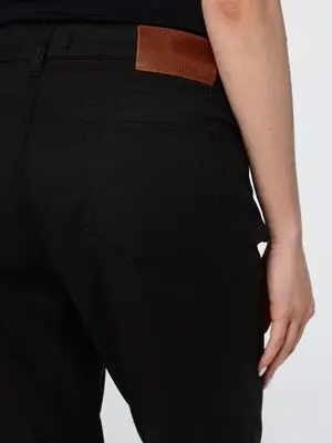 FAY Mid-rise Flared Jeans In Stretch Cotton Denim