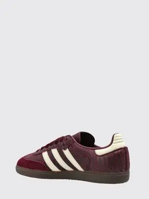 ADIDAS ORIGINALS Samba Og Python-print Leather Sneakers - Red