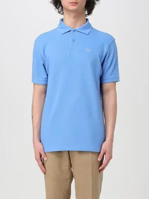 Barbour Cotton Polo Shirt With Logo Blue