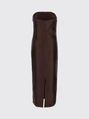 Loulou De Saison Strapless Pleated Maxi Dress