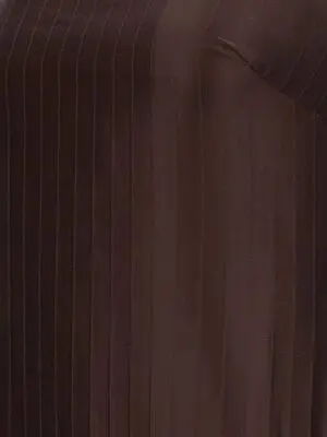 Loulou De Saison Strapless Pleated Maxi Dress