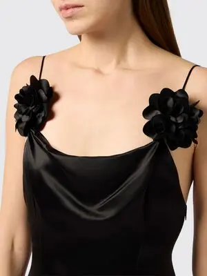 Philipp Plein Embellished Strap Maxi Dress