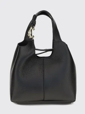 COCCINELLE C-easy Mini Tumbled Leather Handbag With Removable Pouch - Black