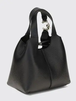 COCCINELLE C-easy Mini Tumbled Leather Handbag With Removable Pouch - Black