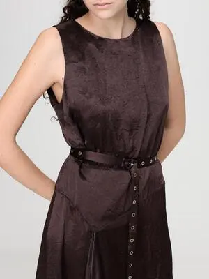 Liu Jo Viscose Asymmetric Dress - Brown