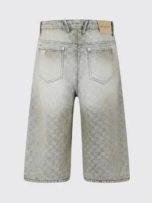 MISBHV Monogram Denim Shorts