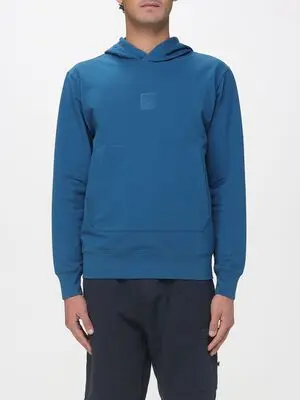 C.P. COMPANY Logo Detail Hoodie - Blue