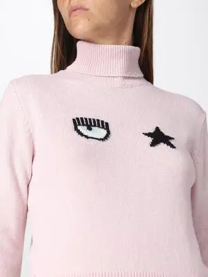 CHIARA FERRAGNI Turtleneck Jumper