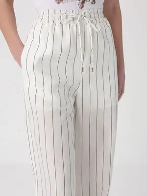 Liu Jo Wide Leg Trousers - White