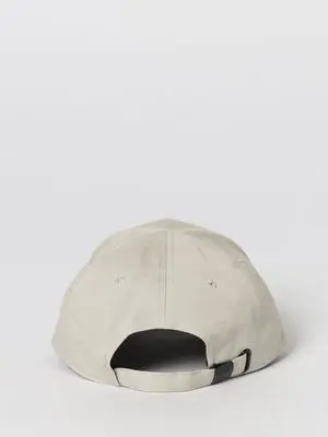 C.P. COMPANY Embroidered Logo Cotton Cap - Cream