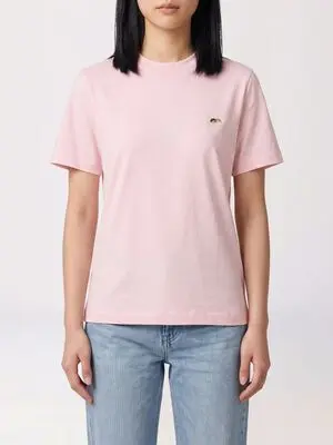 Fiorucci Cotton T-shirts With Logo - Pink