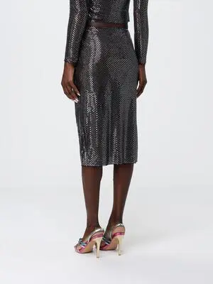 SELF-PORTRAIT Sequin Embellished Midi Pencil Skirt