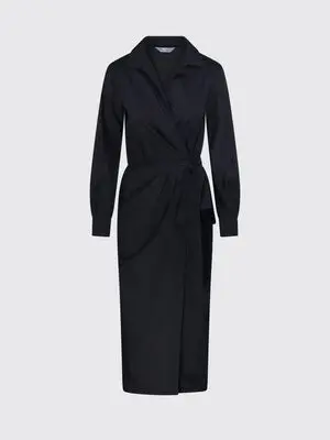 Max Mara Cotton Blend Chemisier Dress