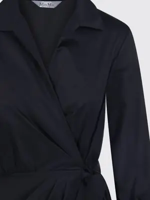 Max Mara Cotton Blend Chemisier Dress