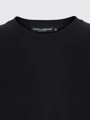 Dolce & Gabbana Cotton Short-sleeved T-shirt With Crew Neck
