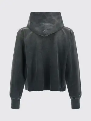 MAISON MARGIELA Logo Cotton Hoodie - Grey
