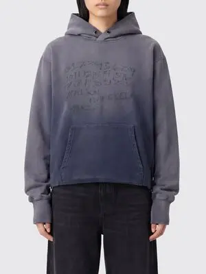 MAISON MARGIELA Logo Cotton Hoodie - Red