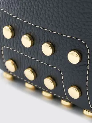 TOD'S Leather Shoulder Bag - Black