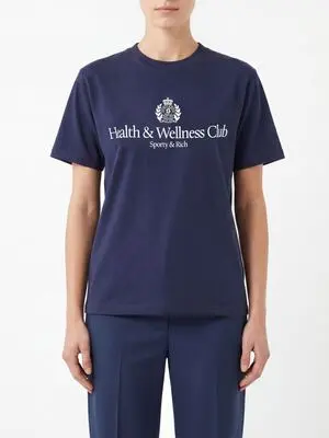 SPORTY & RICH T-shirt Colour - Navy