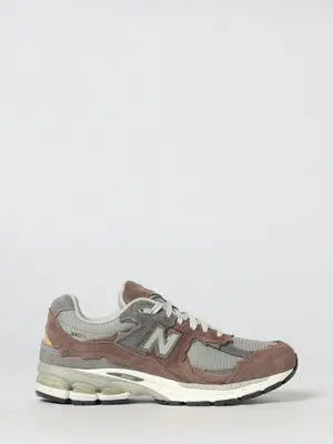 NEW BALANCE 2002r Suede And Mesh Sneakers - Grey
