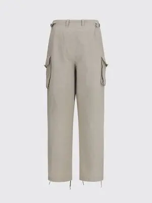 MAISON MARGIELA Cotton Blend Cargo Trousers - Brown