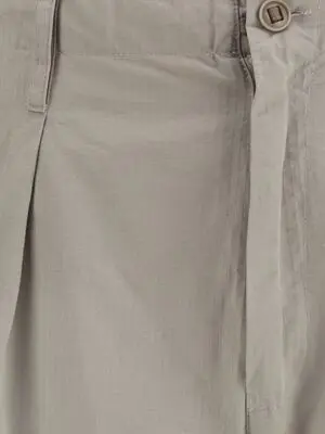 MAISON MARGIELA Cotton Blend Cargo Trousers - Brown