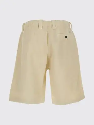 C.P. COMPANY Linen Cargo Shorts - Beige