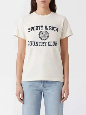 SPORTY & RICH T-shirt Colour - Ecru
