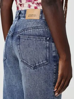 Isabel Marant Étoile Straight Leg Jeans - Gnawed Blue
