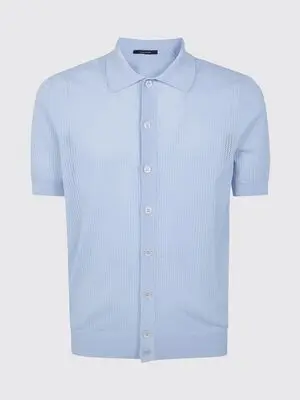 Tagliatore Cotton Casual Shirt - Blue