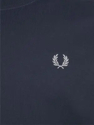 Fred Perry Cotton Sweatshirt - Blue