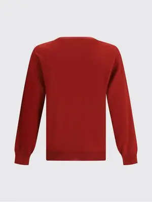 Brunello Cucinelli Crew Neck Jumper - Cherry