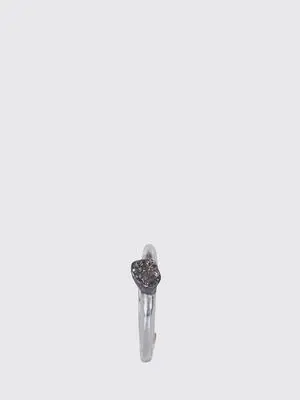 ROSA MARIA Chromed Ring With Set Stones