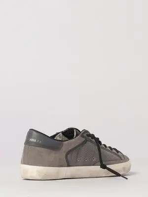 GOLDEN GOOSE Super-star Leather And Mesh Sneakers