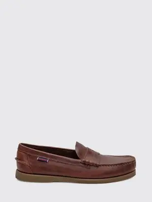 SEBAGO Dolphin Waxed Leather Loafers - Brown