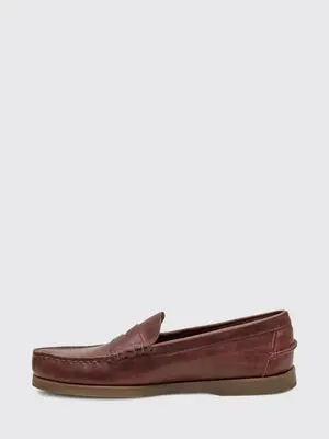 SEBAGO Dolphin Waxed Leather Loafers - Brown