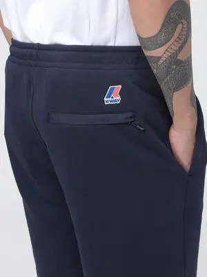 K-WAY Cotton Jogging Shorts - Blue