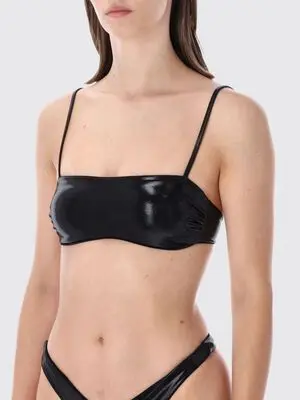 MATINEE Bandeau Bikini With Square Neckline And Brazilian Briefs - Black